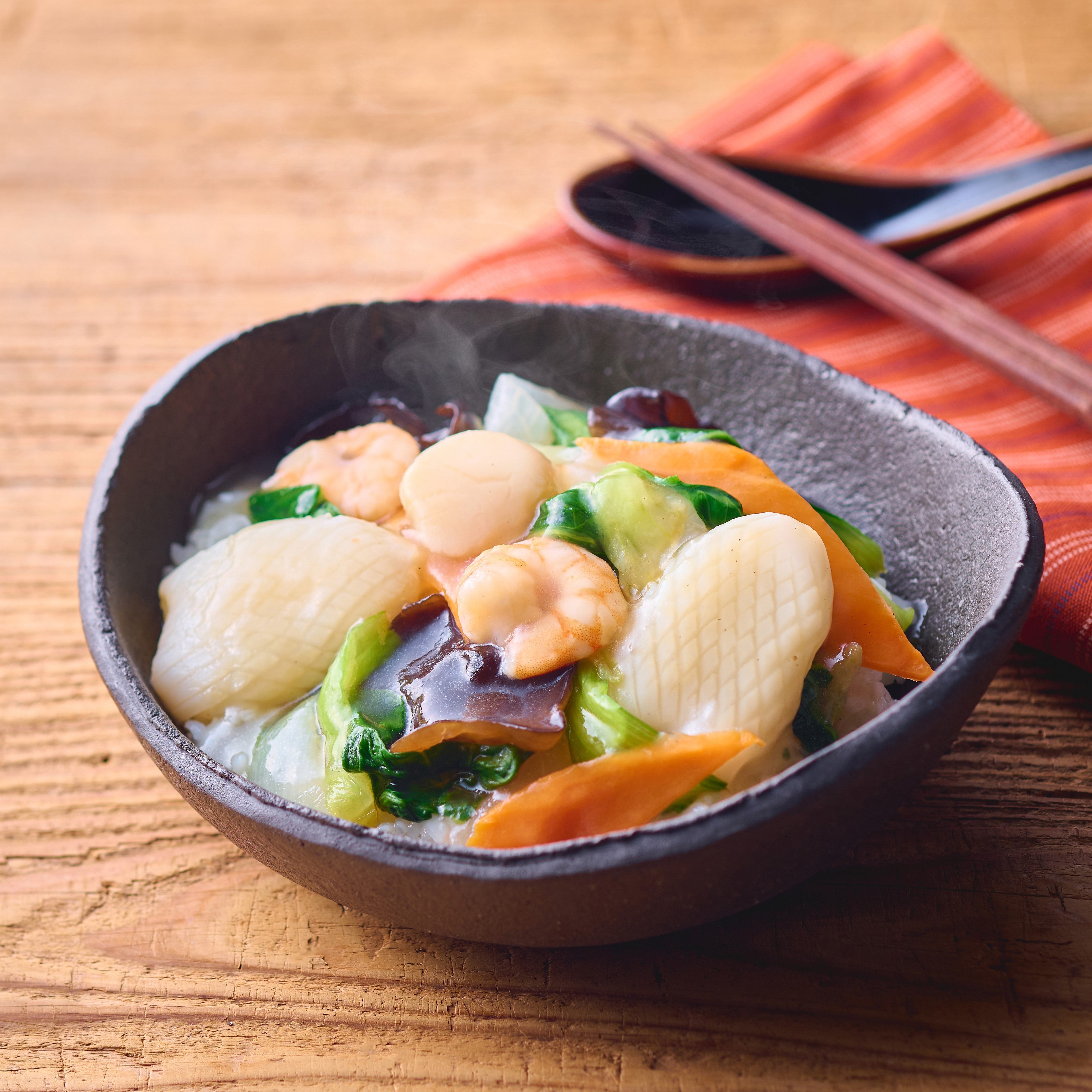 楽仙樓自慢の丼ぶり3種セット 楽仙樓【公式通販】 楽仙樓オンラインショップ